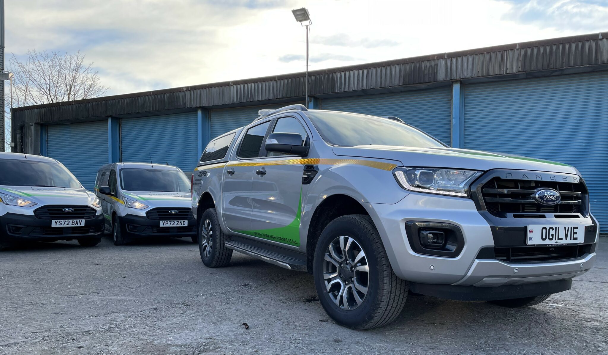 Ogilvie delivers fleet of new surveying vans to 40SEVEN and IETG ...